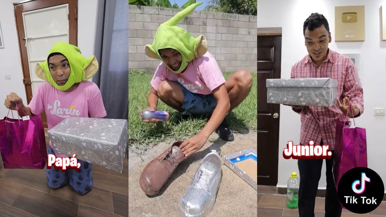 LARIN JR LE REGALA A SU PAPÁ || NUEVOS DE ALFREDO LARIN Y SUS AMIGOS ...