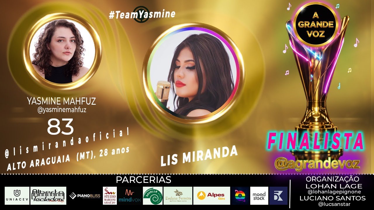 LIS MIRANDA | FINAL | TIME YASMINE MAHFUZ (AUTORAL) - YouTube