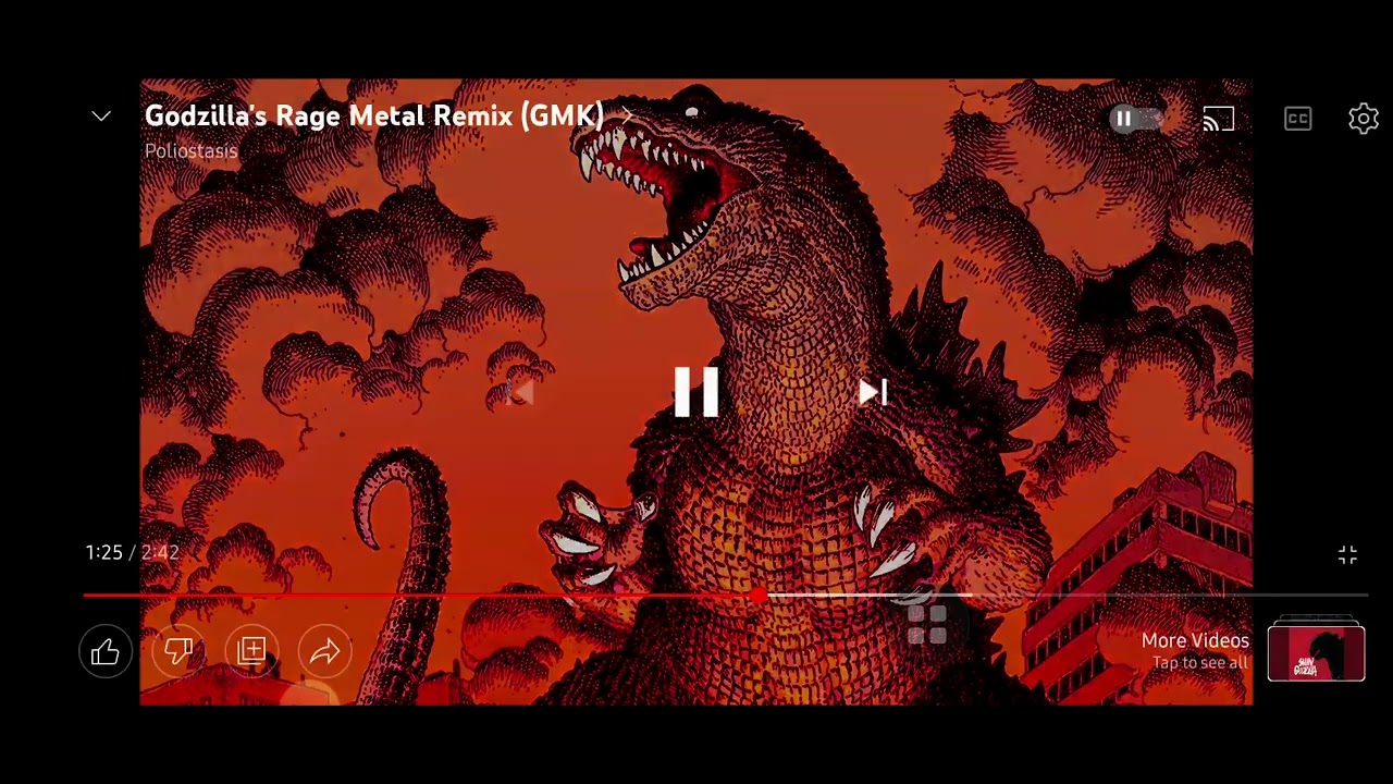 godzilla's rage (GMK OST) remix cilp - YouTube