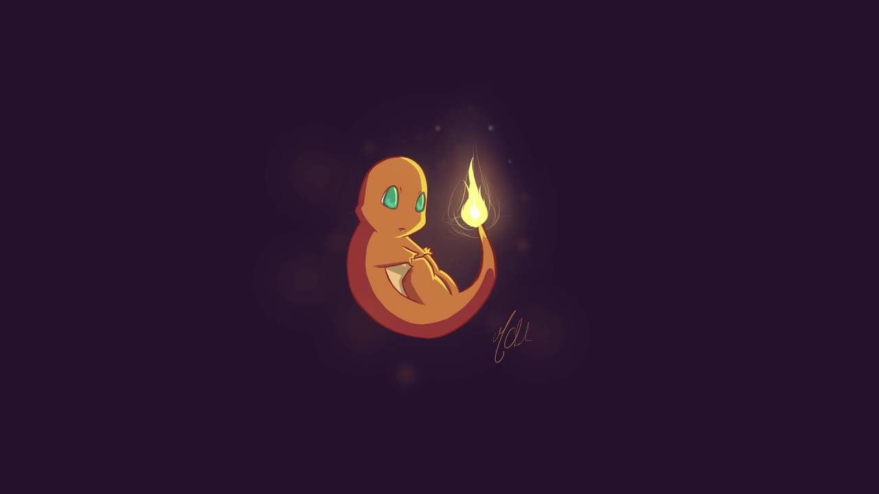 Charmander quick sketch, krita timelapse | MChahin - YouTube