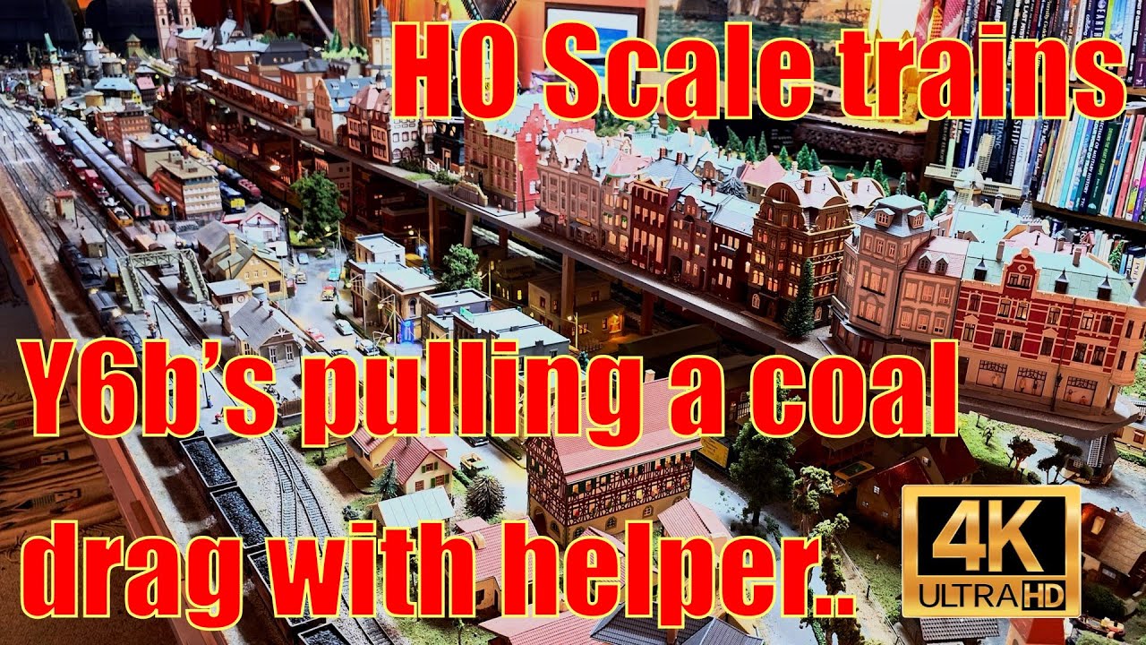 Two Y6b's running a coal drag with a helper at the rear, Virginia USA ...