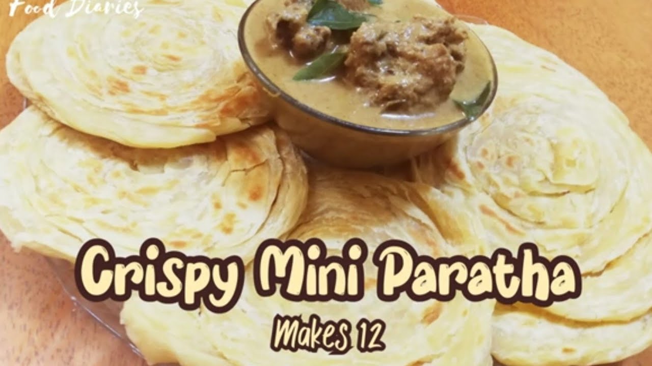 Crispy Mini Paratha - YouTube