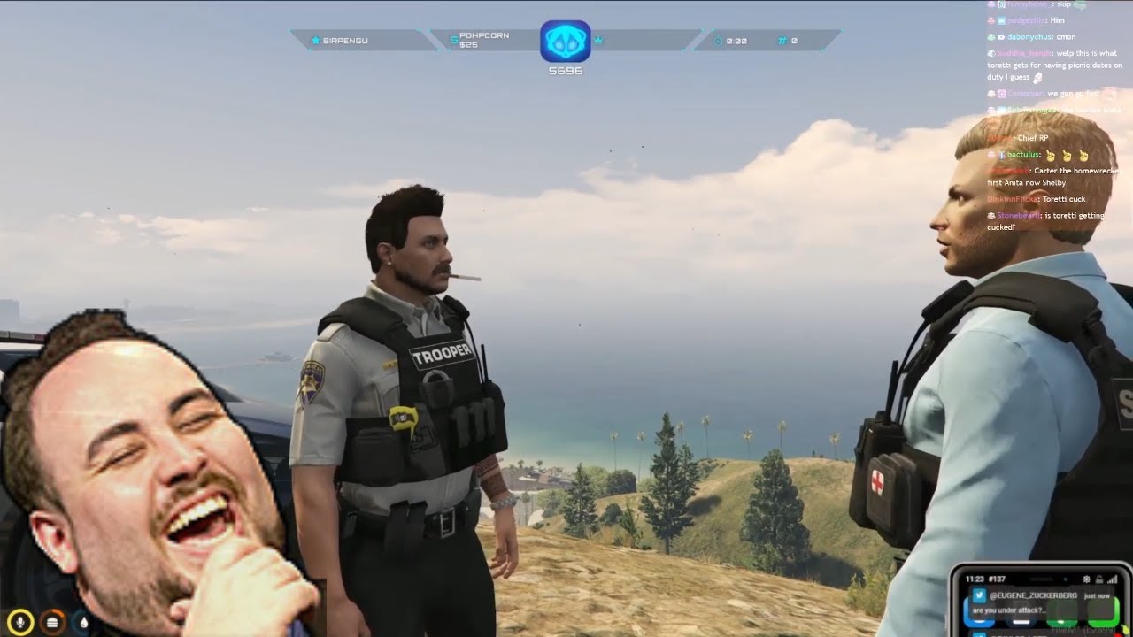 TROOPER PRED ALWAYS TRIES TO ANNOY TORETTI!! | #gtarp #kylepred # ...