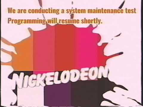 Nickelodeon System Maintenance Screen (2004) - YouTube