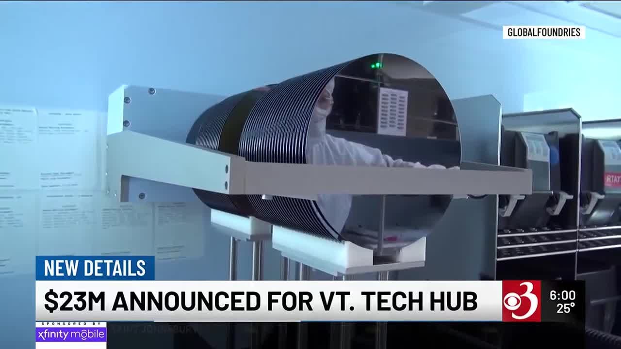 Biden administration announces $23M for Vermont 'Tech Hub' - YouTube