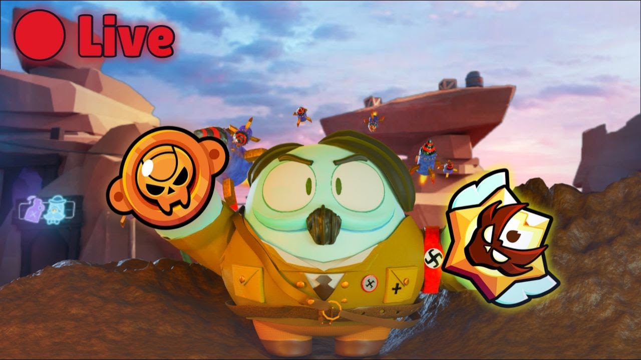 ONLY Hitler SQUEAK TO MASTERS with Randoms ! BrawlStars OP Gameplay - YouTube
