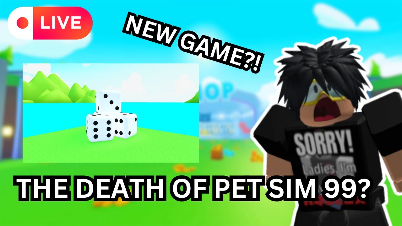 (🔴LIVE) NEW *VOID* PET SIMULATOR UPDATE AGAIN? Pet Sim 99 (Roblox ...