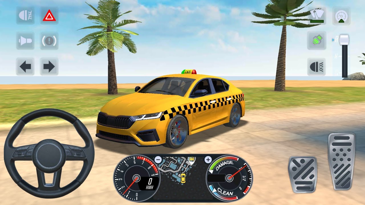 SKODA OCTAVIA ️🔥TAXI SIM 24 GAMEPLAY AND WALKTHROUGH | ANDROID AND iOS ...
