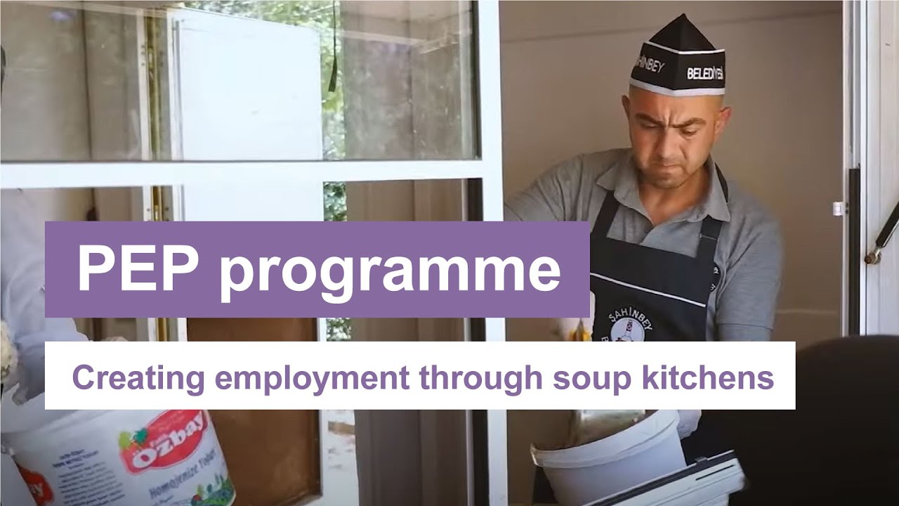 PEP Programme: Creating Employment through Soup Kitchens - YouTube