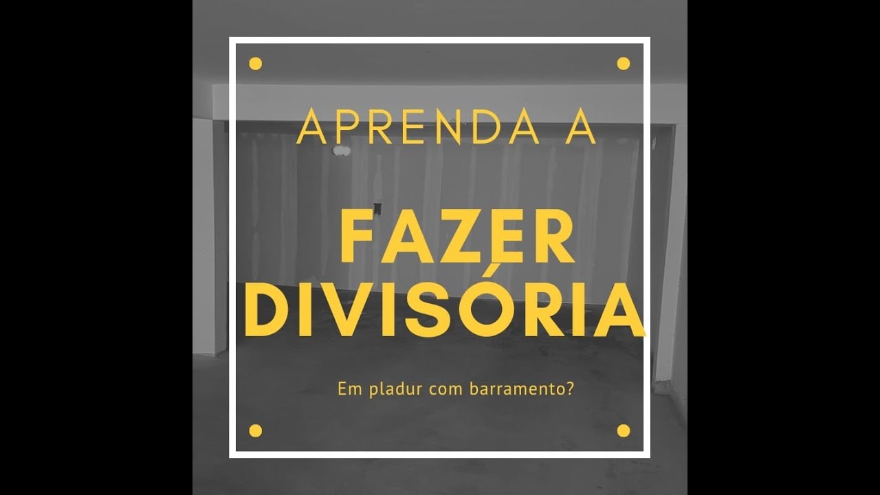 Como fazer a sua Divisoria , Estrutura e Placagem passo a passo. - YouTube