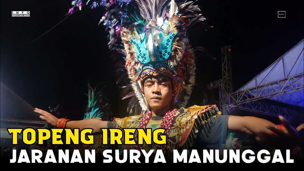 Kesenian Topeng Ireng, Jaranan Surya Manunggal, Kijon, Bengking ...