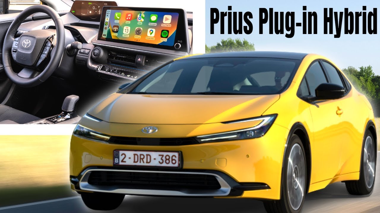 2024 Toyota Prius Plug in Hybrid Euro Spec - YouTube