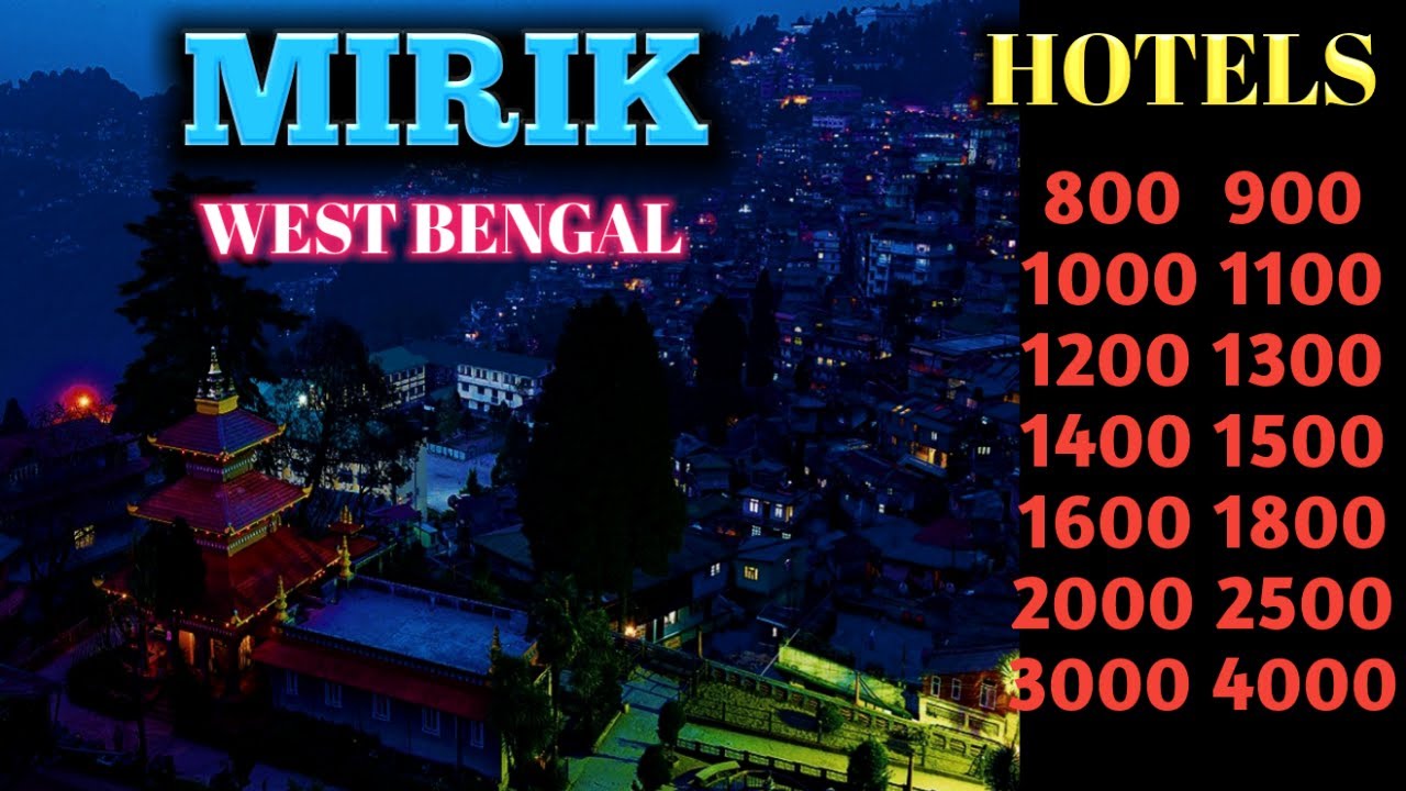 Mirik Hotels | 10 Cheapest hotels in Mirik | Mirik hotels near Mirik ...