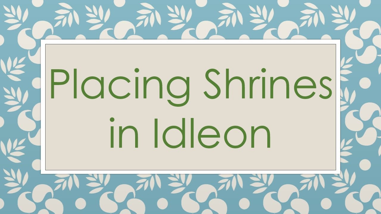 Placing Shrines in Idleon - YouTube
