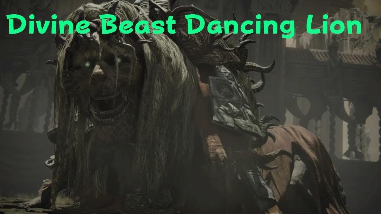 Elden Ring - Divine Beast Dancing Lion (Shadow of the Erdtree) - YouTube