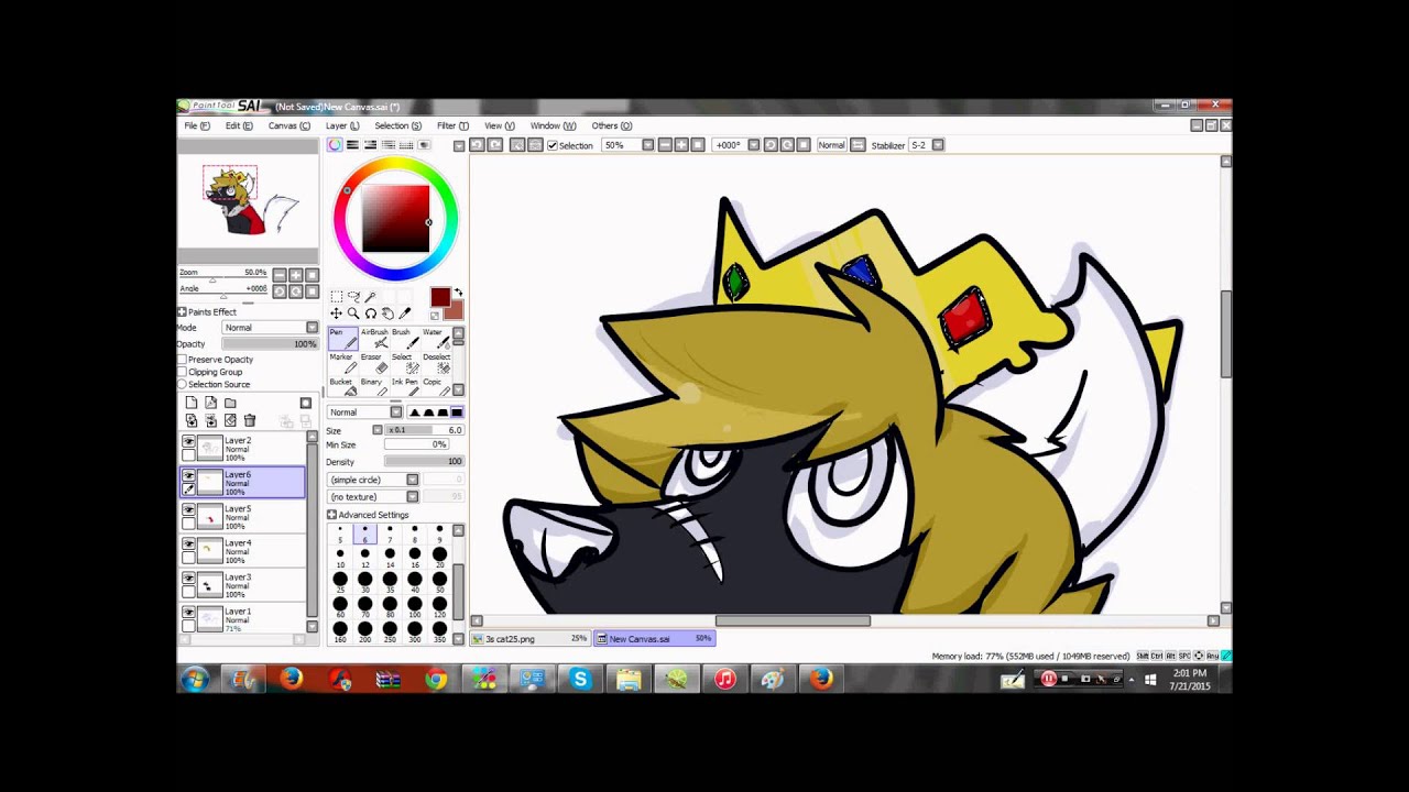 King Oxy Speedpaint - YouTube