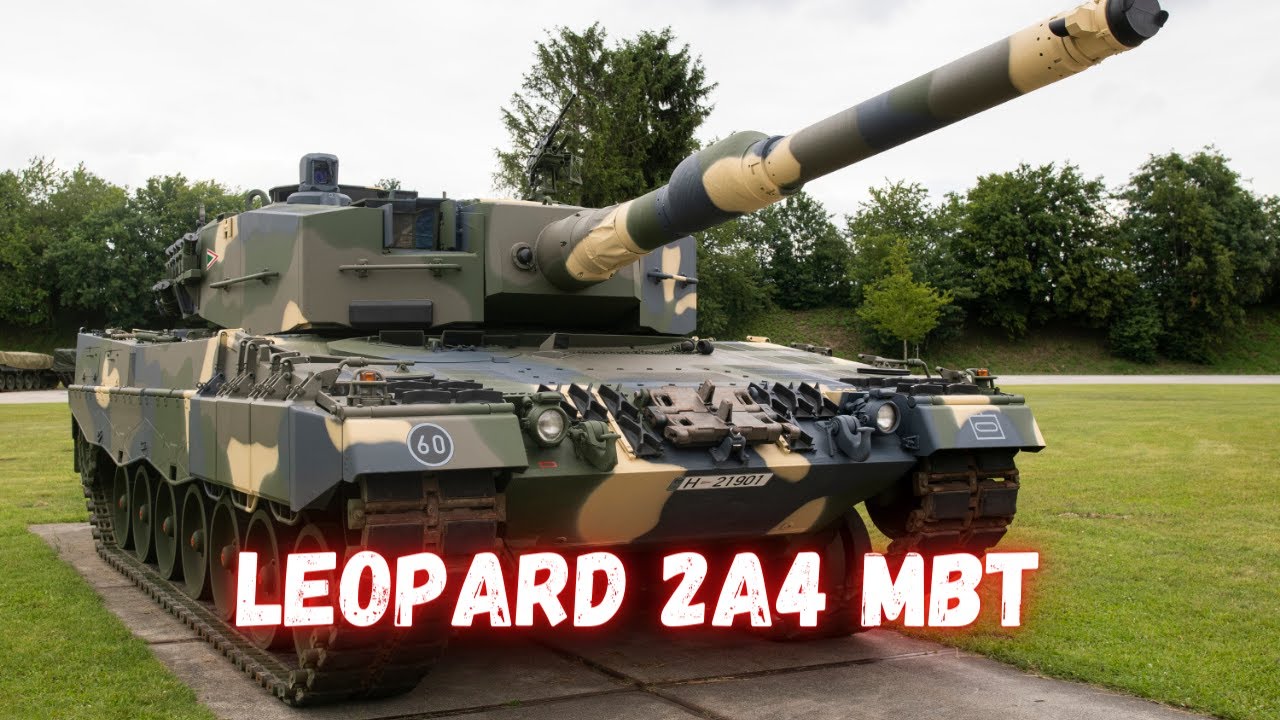 Main Battle Tank LEOPARD 2A4 MBT - YouTube