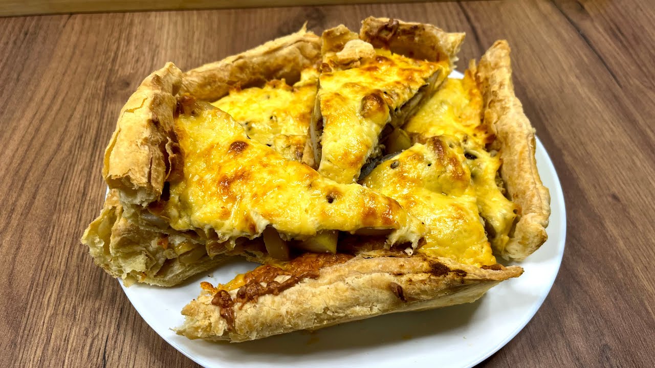 Juicy pie with cheese and fragrant pears ️ Tasty and Simple 🔥 - YouTube