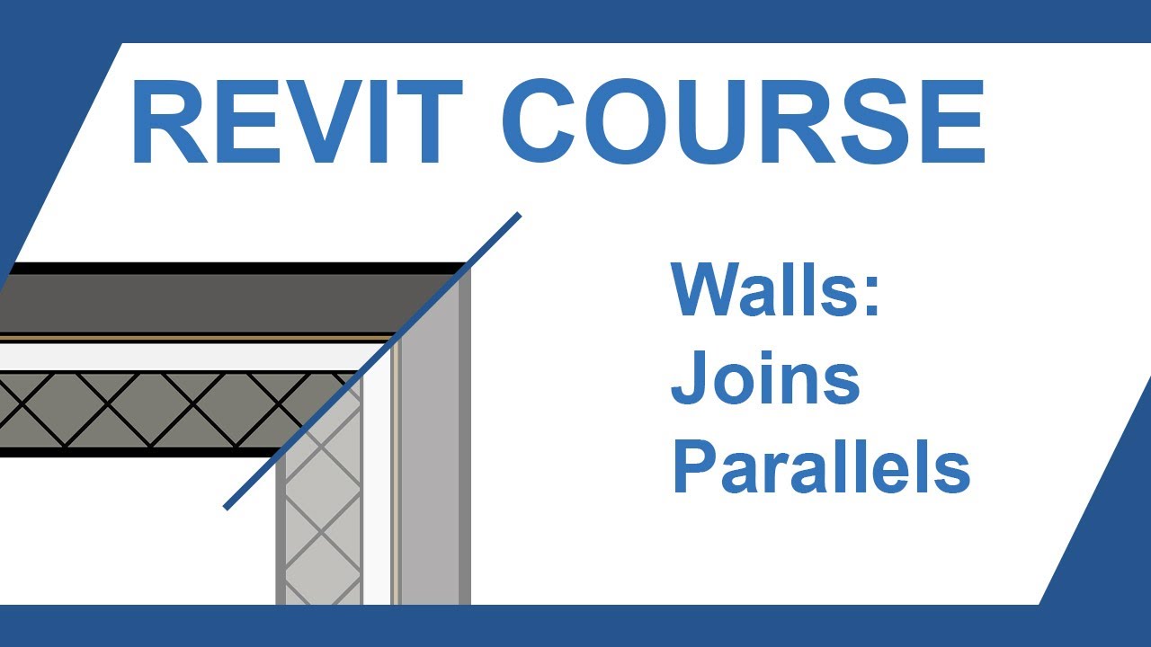 Revit 2020 06 – EVERYTHING about wall joins: intersecting and parallels ...