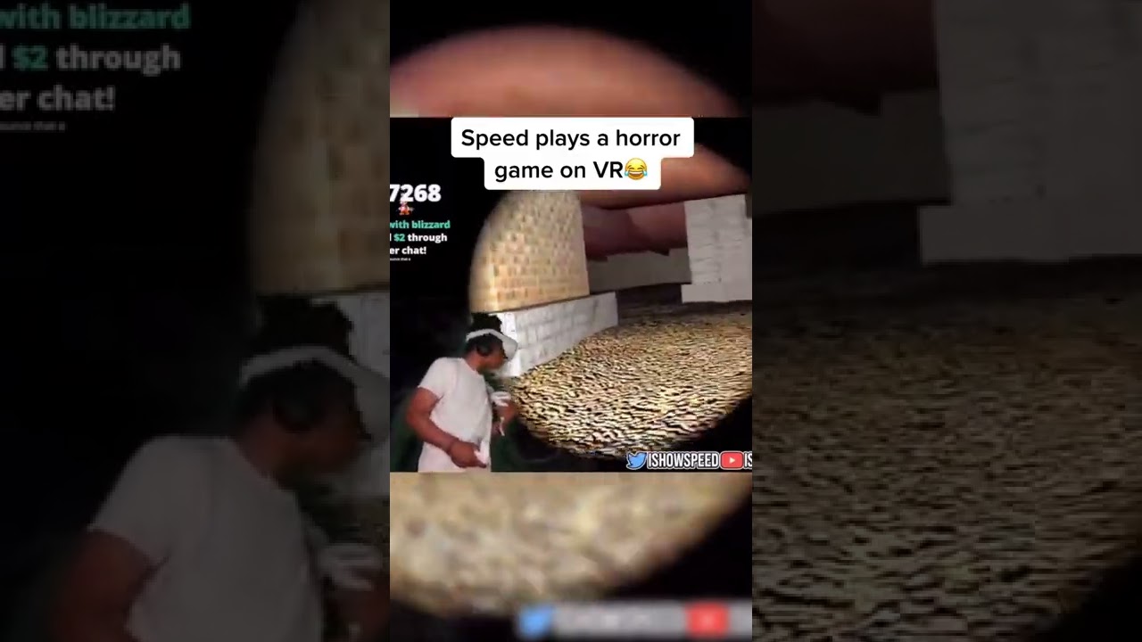 Speed plays a horror game on VR-{FanOfSeweey - YouTube