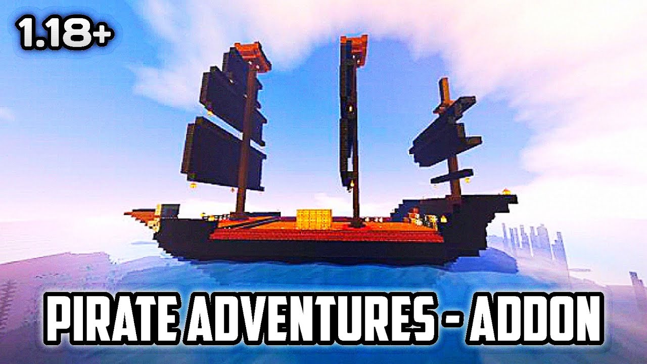 New Mobs + New Structure ! | Pirate Adventures - Addon (Minecraft ...