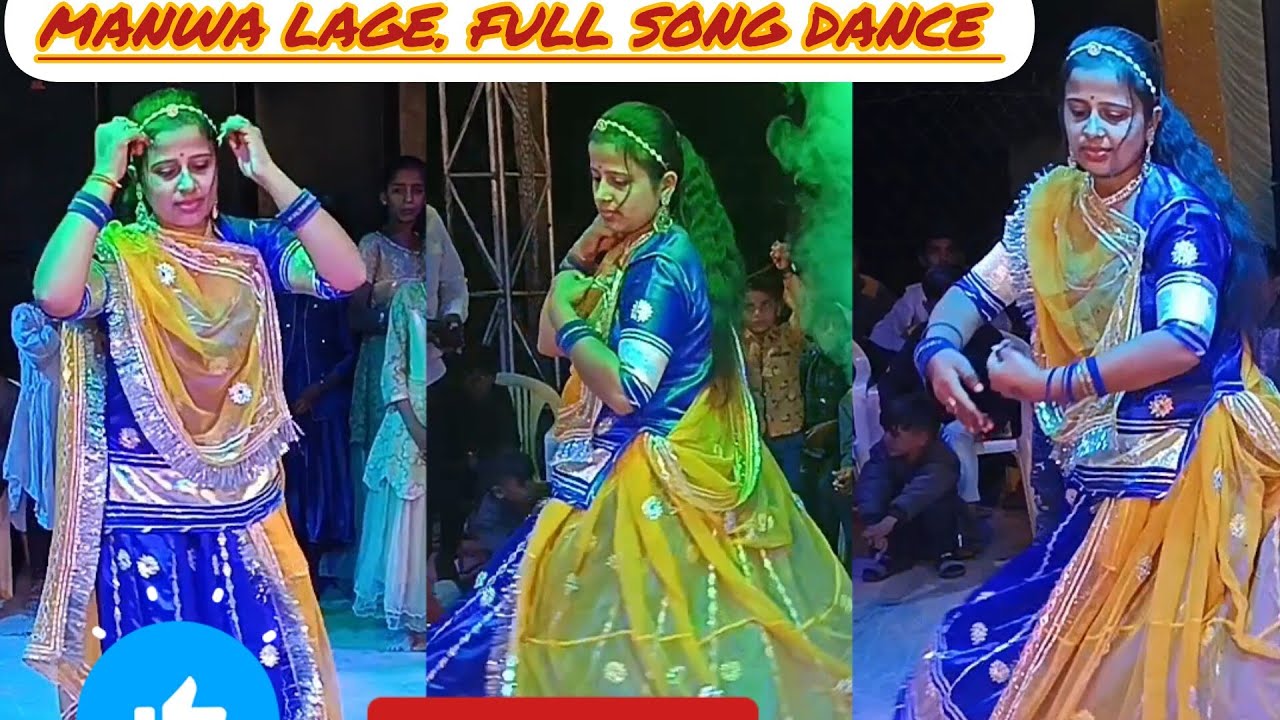 manwa lage full song beautiful dance ️ ️🥰 - YouTube