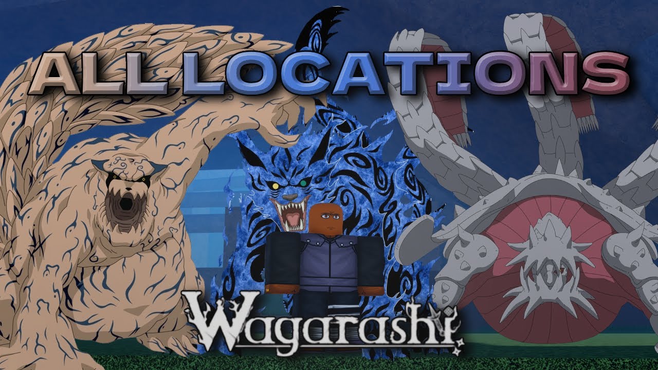 ALL BOSS LOCATIONS | Wagarashi - YouTube