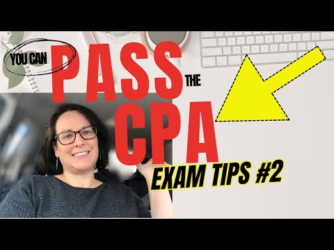 How To Pass the CPA EXAM #2 | REAL TIPS from a Recent test taker 😊 ...
