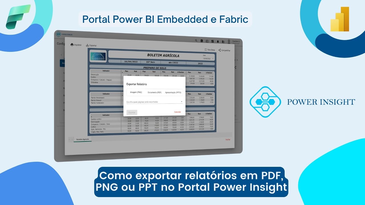 Power Insight Embedded - Como exportar relatórios Power BI em PDF no ...
