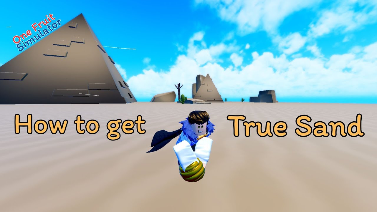 One Fruit Simulator - วิธีทำผลทรายตื่น V3 ( How to get True Sand ...