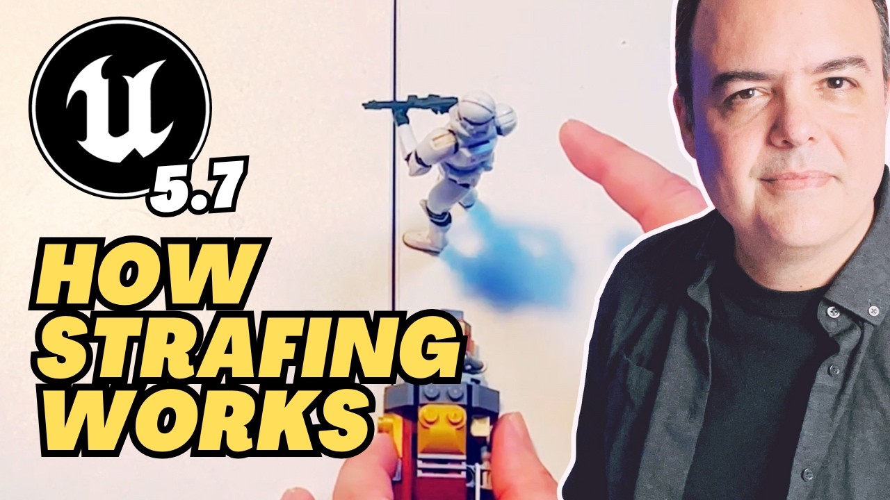 How Strafing Works in Unreal Engine Movement | Offset Yaw Explained ...