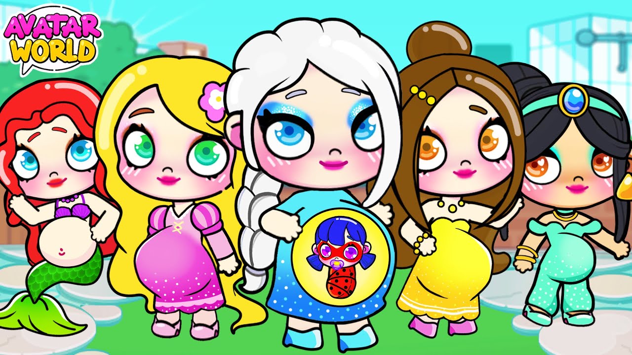 DISNEY PRINCESSES ARE PREGNANT IN AVATAR WORLD! - YouTube