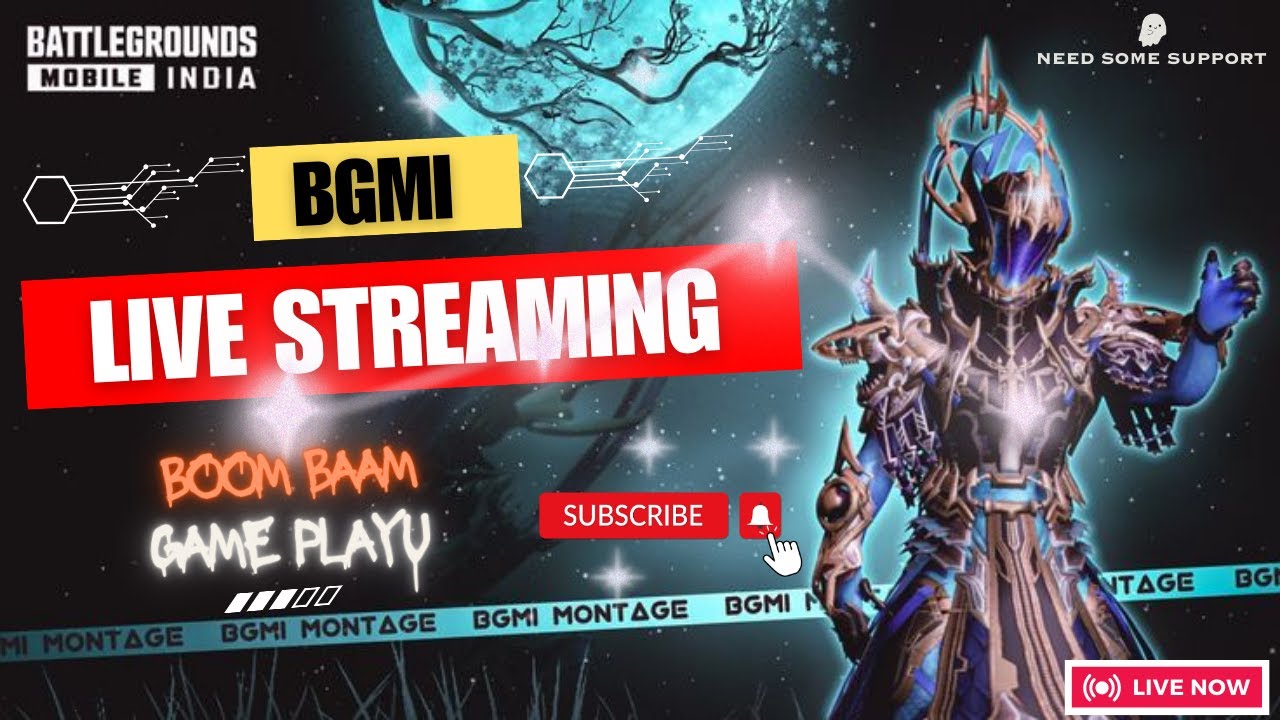 LIVE STREAM WITH MD | FULL BOOM BAAM GAME PLAY | #bgmi #gaming # ...