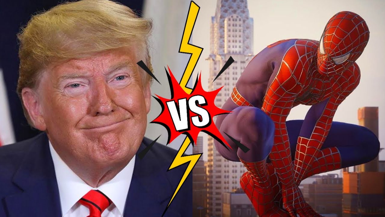 Donald Trump vs Spiderman - YouTube