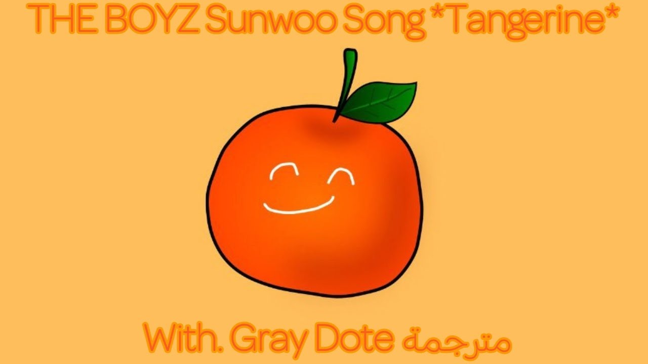 THE BOYZ (더보이즈) KimSunWoo (김선우) Song Tangerine With. Gray Dote مترجمة ...