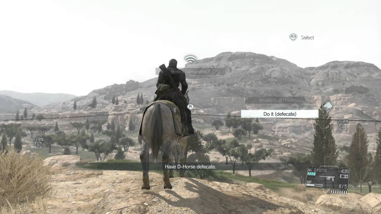 METAL GEAR SOLID V: THE PHANTOM POOP - YouTube
