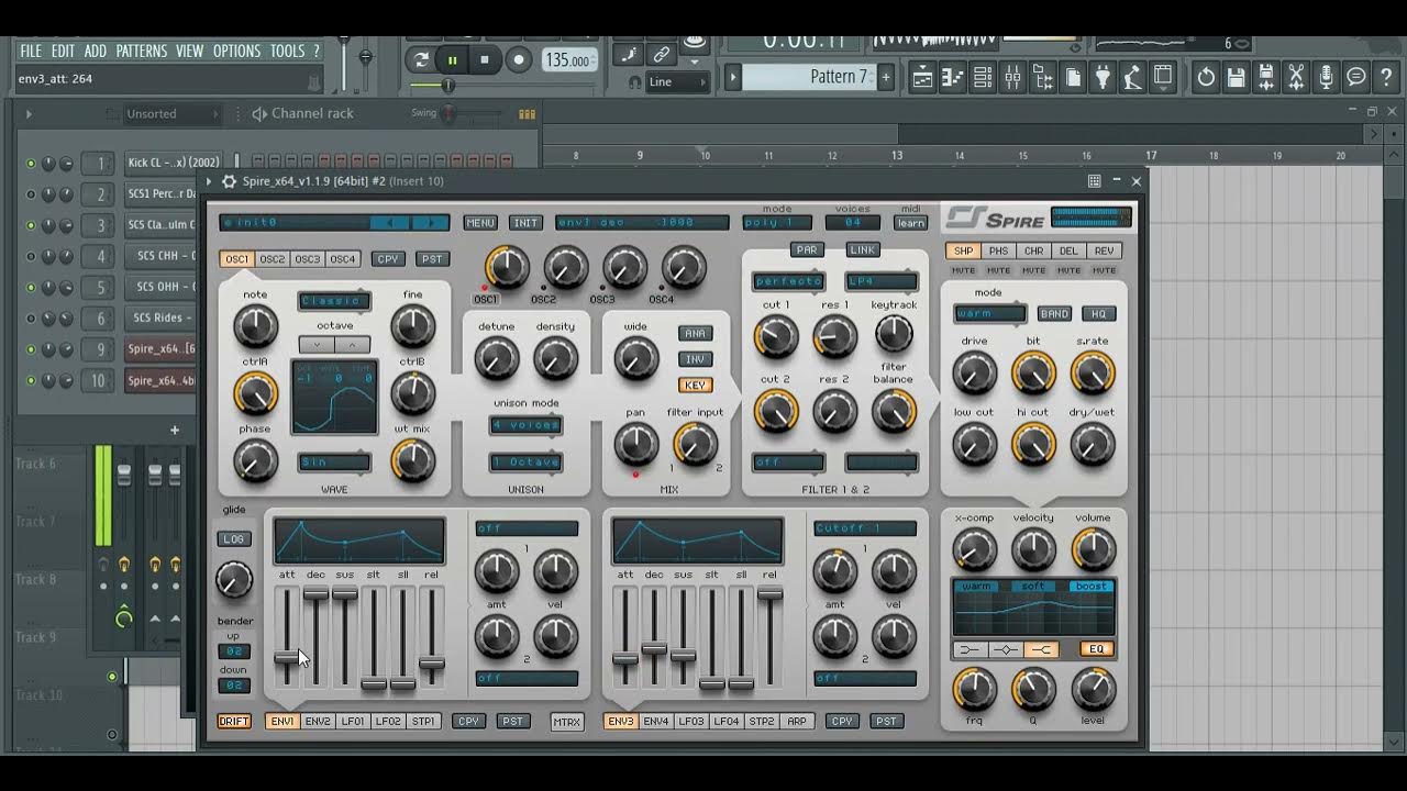 FL Studio Tutorials : Spire vst - Norman Bass "Reversed Bass" Tutorial - YouTube