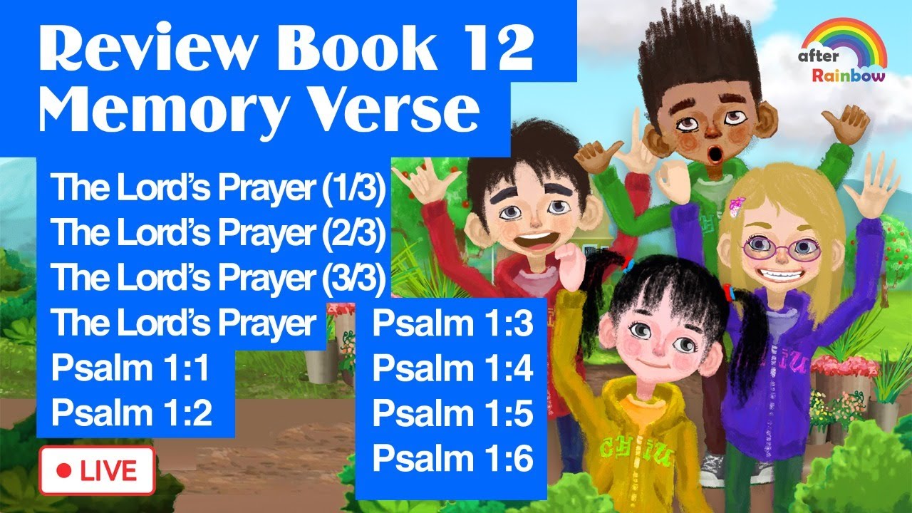 🔴 Review Book 12 ★ Bible Verse | How to Memorize Bible Verses - YouTube