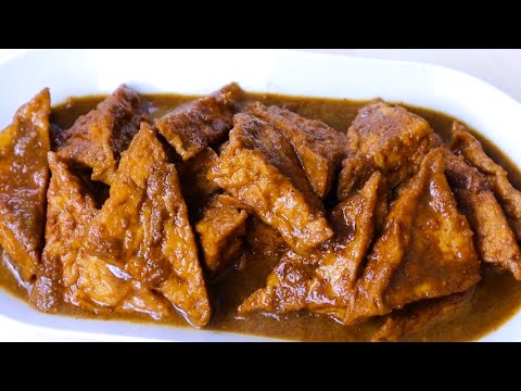 Semur tahu super enak, cara membuatnya gampang