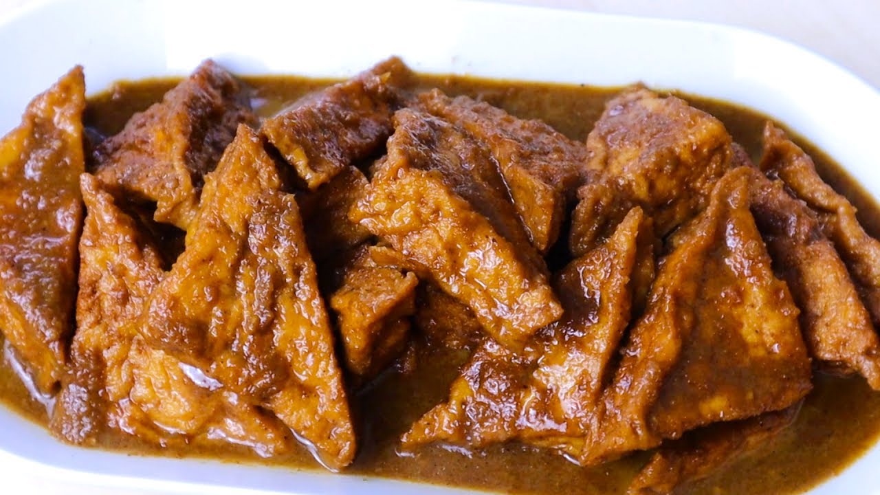 Semur tahu super enak, cara membuatnya gampang - YouTube