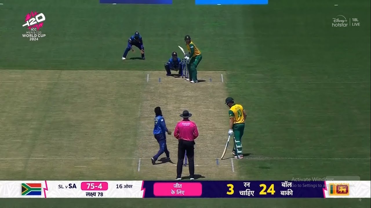 Sri Lanka vs South Africa World Cup 2024 Full Match Highlights, SL vs ...
