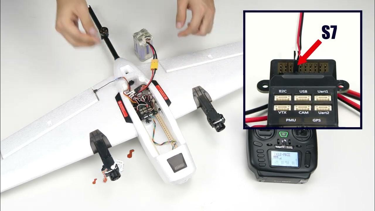 HEEWING T1 Ranger VTOL-PNP ESC calibration guide - YouTube