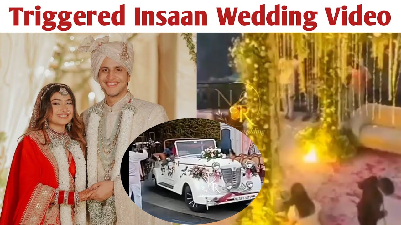 Triggered Insaan Wedding Video & Pics Triggered Insaan Married With ...