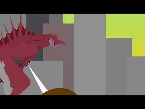 heisei godzilla vs gigan rex/stick nodes - YouTube