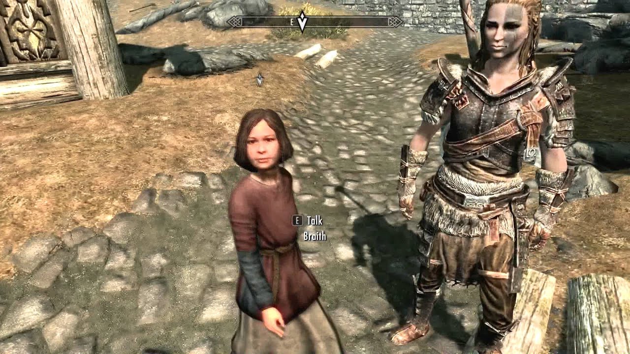 SKYRIM Braith In WhiteRun Tells Me Whats Shes Been Trying WTF IS GOING ...