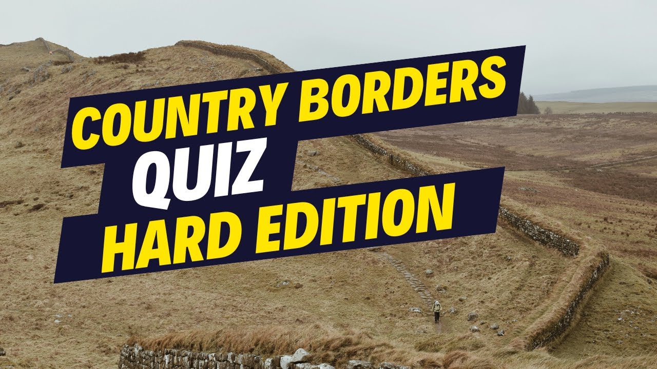 Country Borders Quiz Hard Edition - YouTube