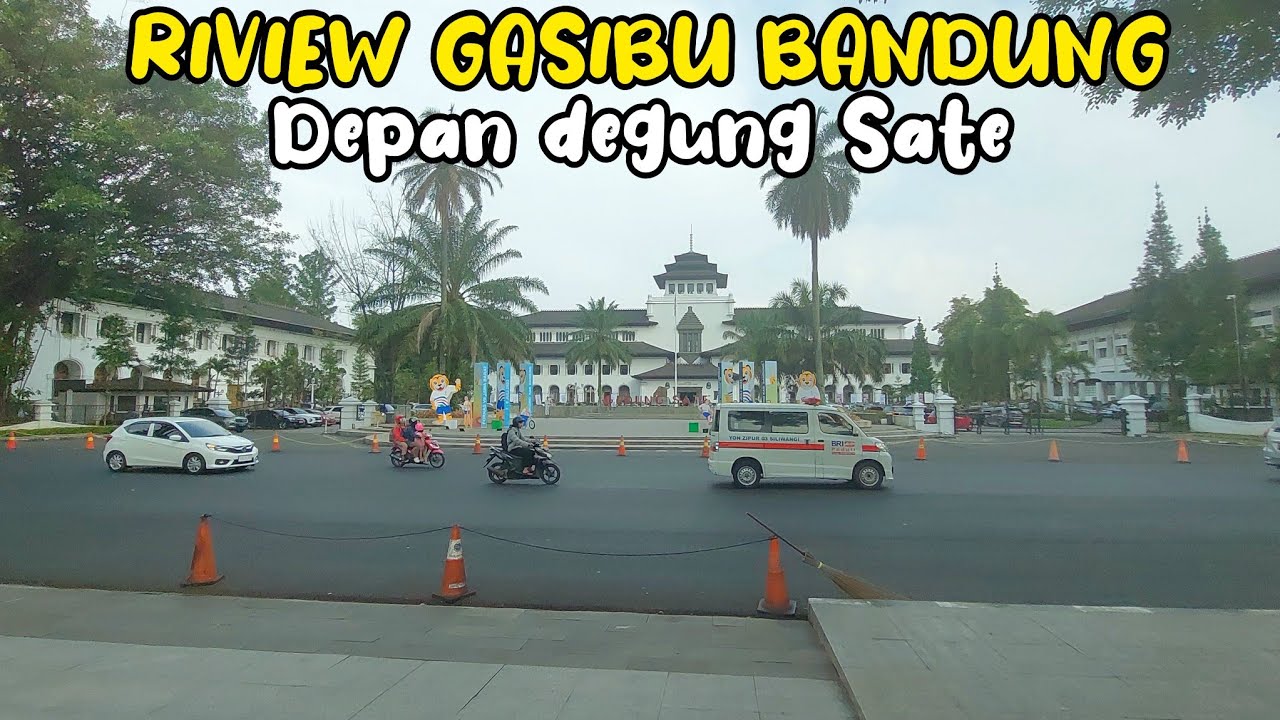 RIVIEW GASIBU BANDUNG ⁉️ DEPAN GEDUNG SATE .. ADA TEMPAT SEBAGUS INI DI ...