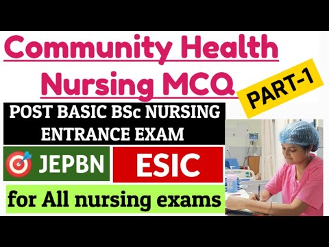 Community health nursing questions II 🎯JEPBN II 🎯ESIC II all nursing exams preparation II PART-1 ...
