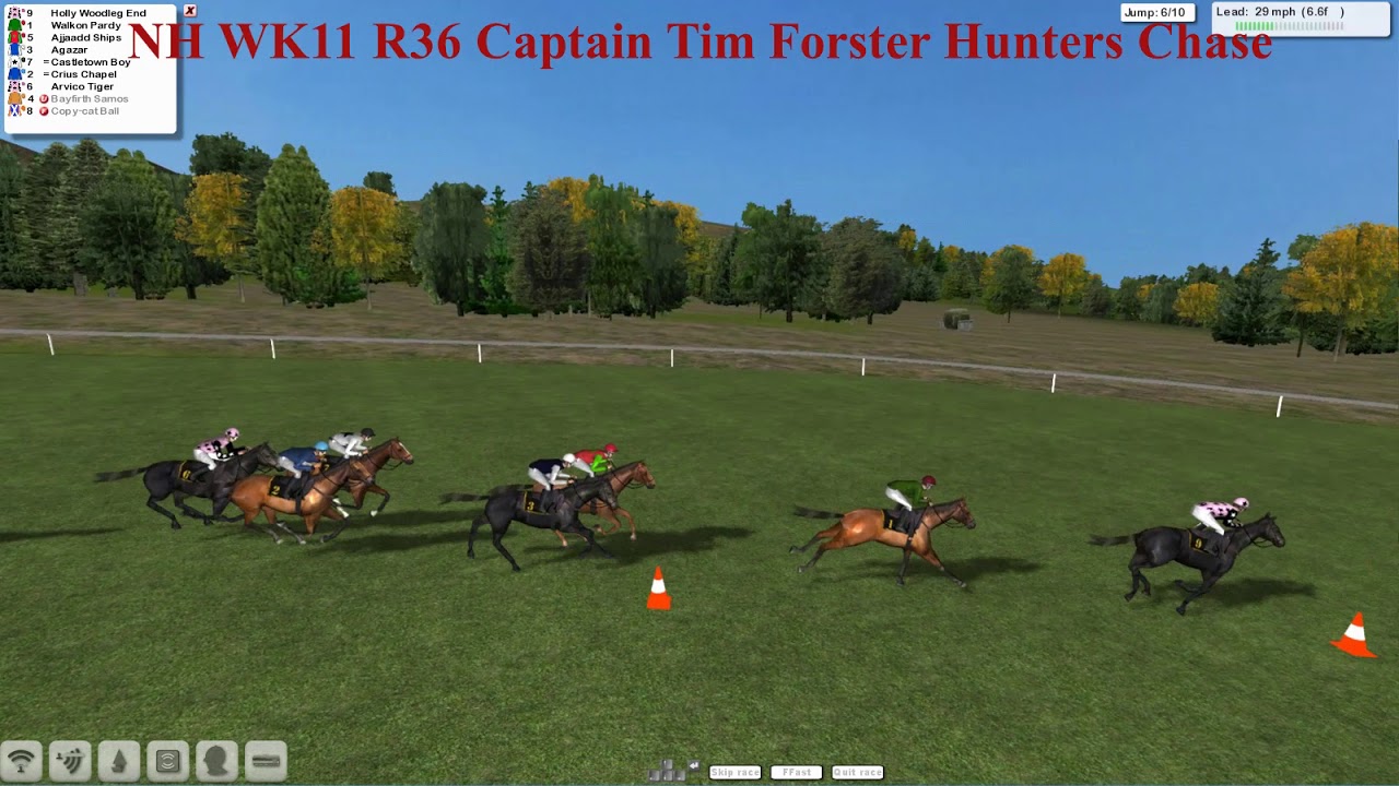 NH WK11 R36 Captain Tim Forster Hunters Chase - YouTube