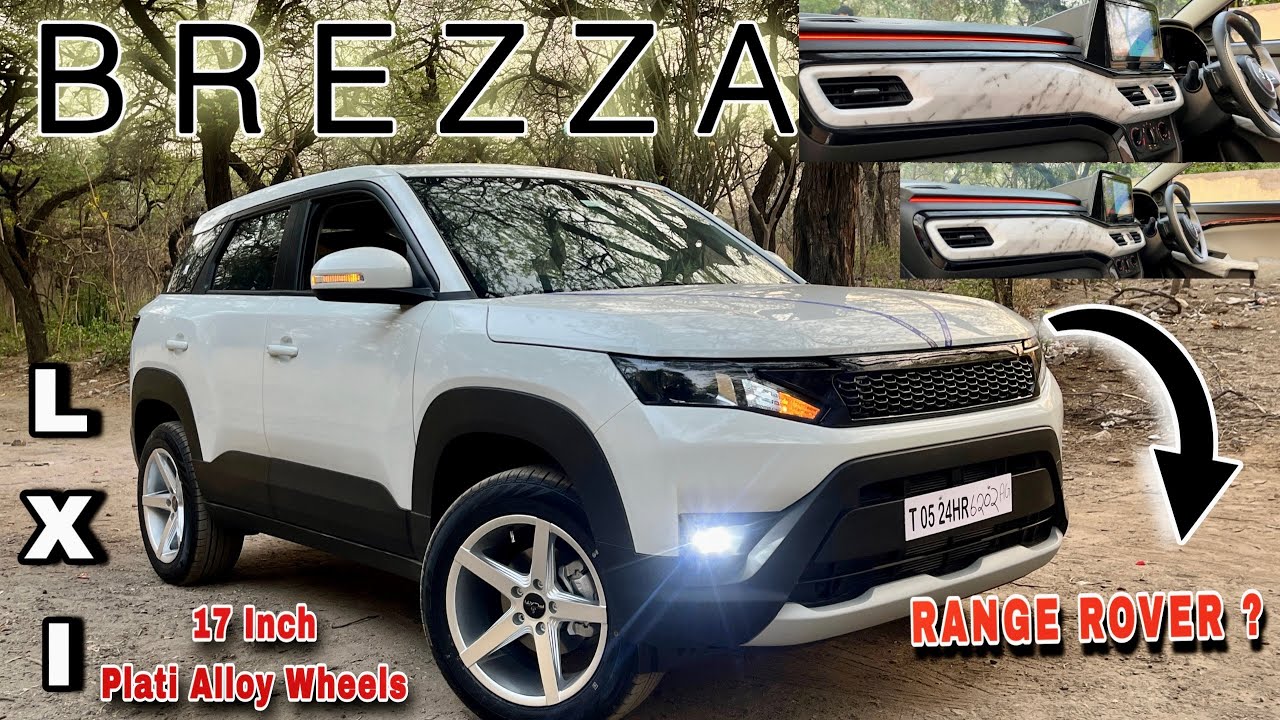 Brezza Lxi Modification | Brezza Interior In 26K Brezza Modified Range ...